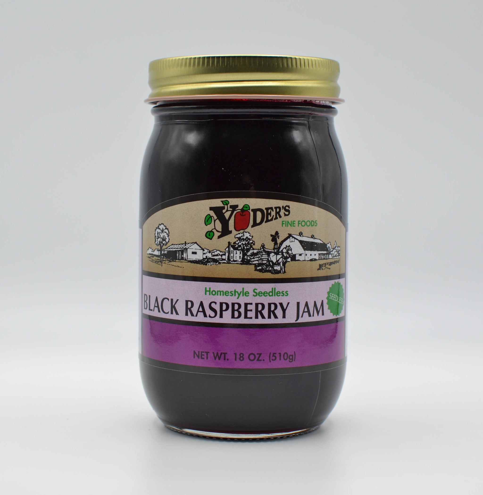 Seedless Black Raspberry Jam – Yoders Fine Foods