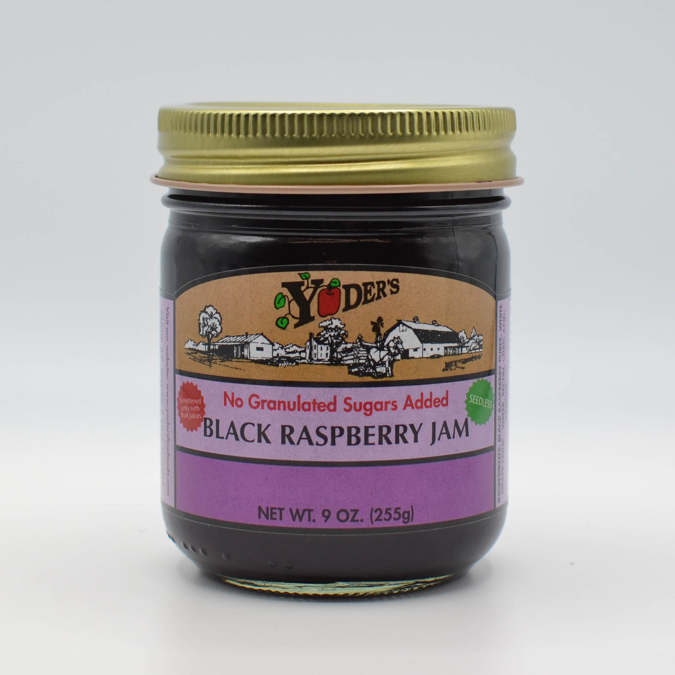 Seedless Sugarless Black Raspberry Jam – Yoders Fine Foods